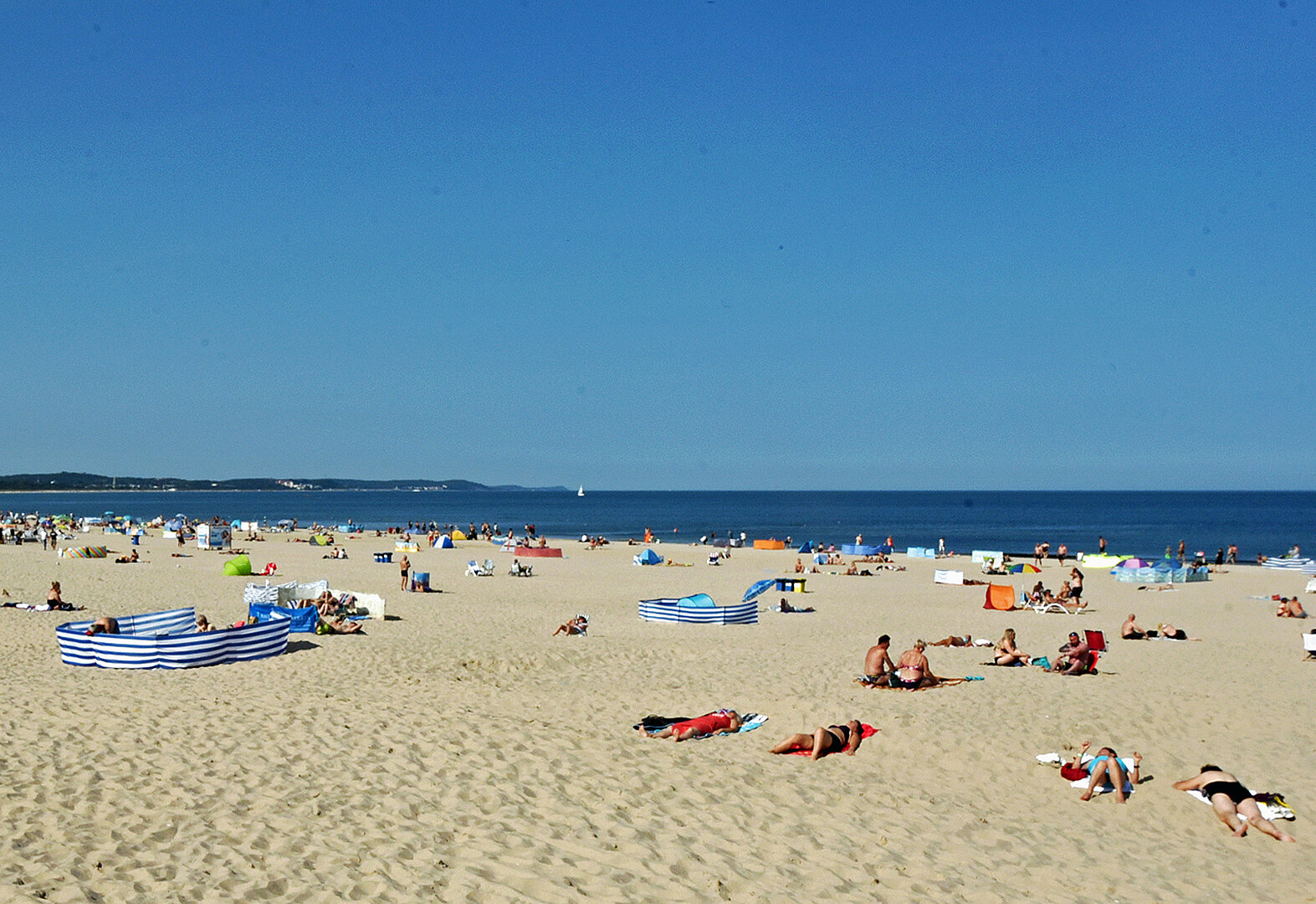 Kaiserbäder - Swinemünde - der Strand